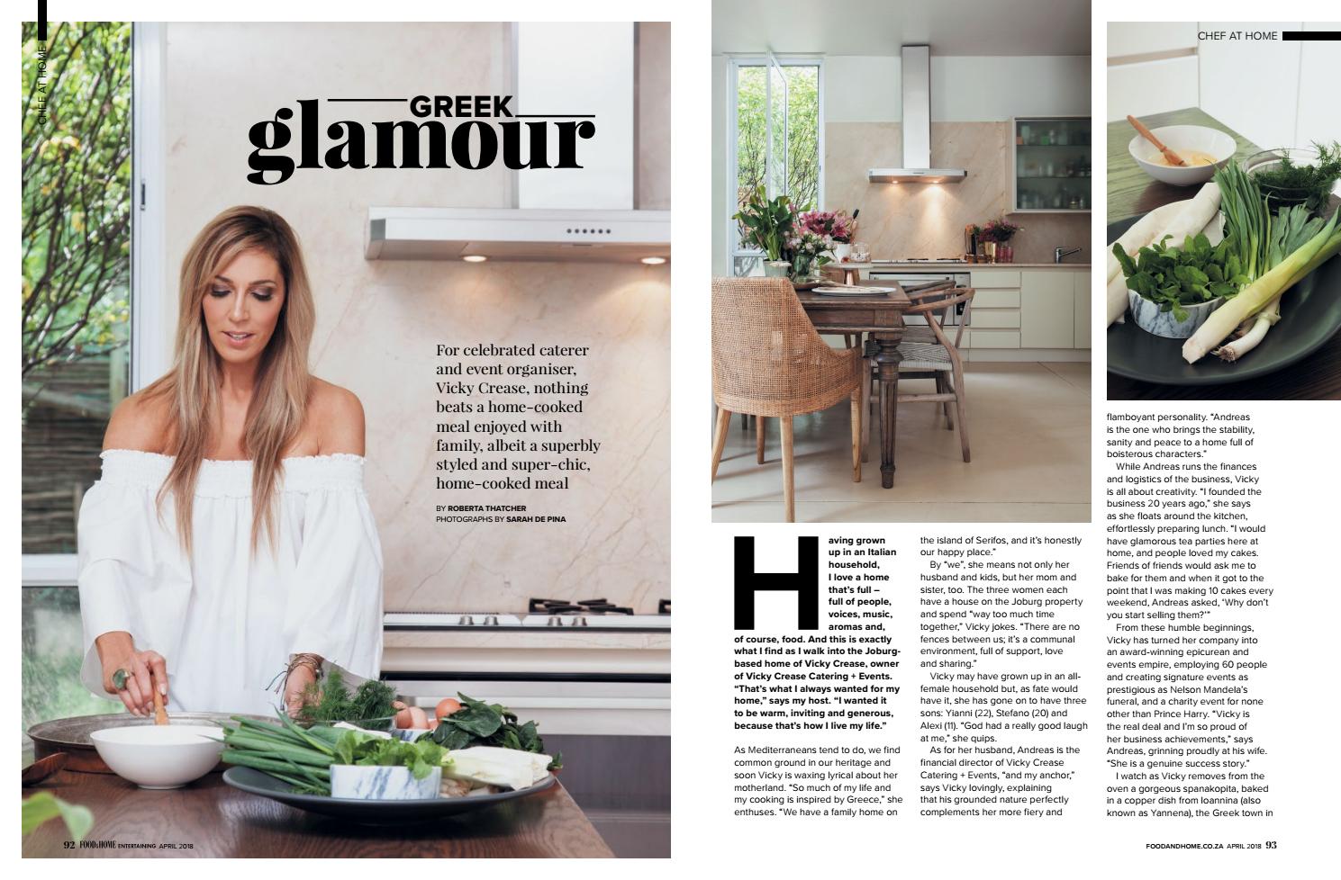 Magazine Articles - Vicky Crease